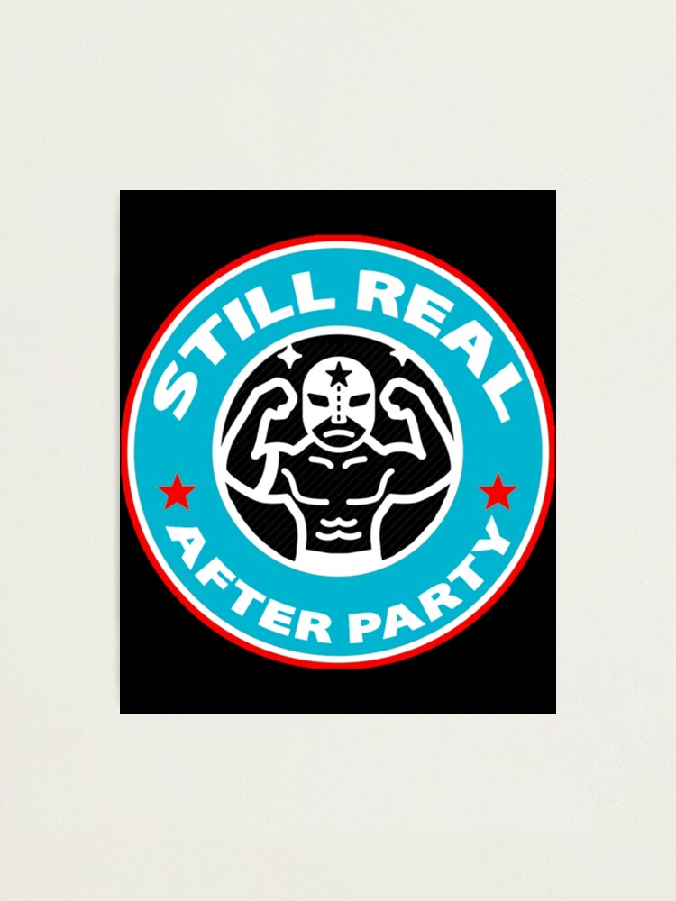 "Still Real After Party Logo" Photographic Print for Sale by AccKenk ...