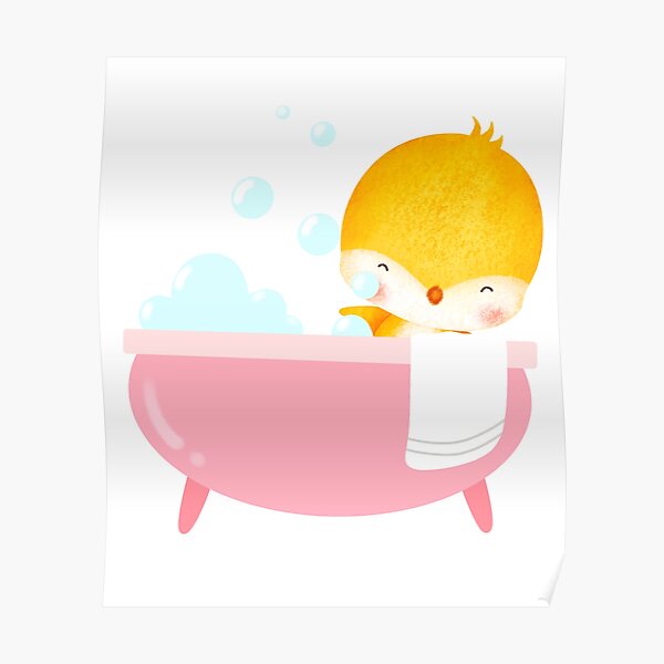 "Kawali Cute Bird Cartoon" Poster for Sale by PerfectBlend | Redbubble