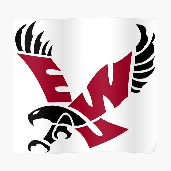 "the eagles eastern college logo" Poster for Sale by dentonria | Redbubble