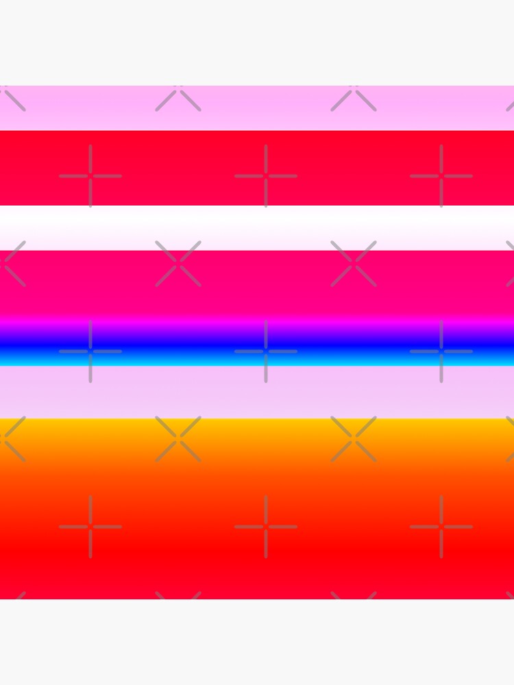 "Red and white aesthetic | Red and white color combination" Sticker for ...