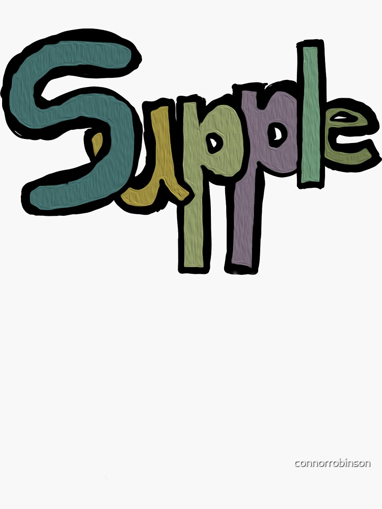 "Sup bro." Sticker for Sale by connorrobinson | Redbubble