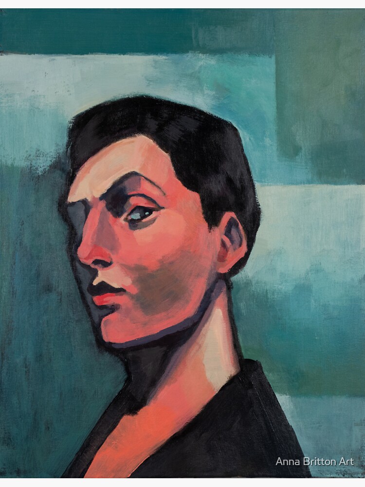 "Judgment, 2022, Acrylic portrait painting by Anna Britton- Original ...