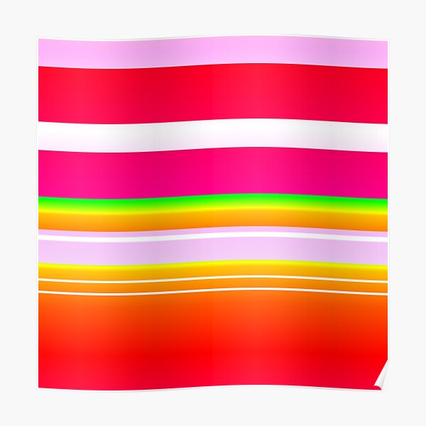 "Red and white aesthetic | Red and white color combination" Poster for ...