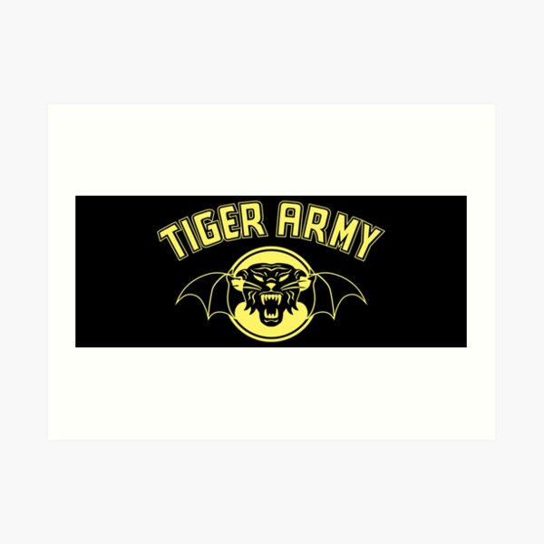 "Tiger Army logo" Art Print for Sale by WorkuGer54 | Redbubble