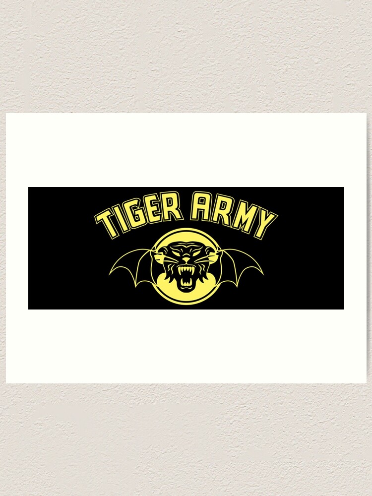 "Tiger Army logo" Art Print for Sale by WorkuGer54 | Redbubble