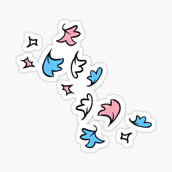 "Heartstopper Leaves Transgender Flag" Sticker for Sale by hufflegroot ...