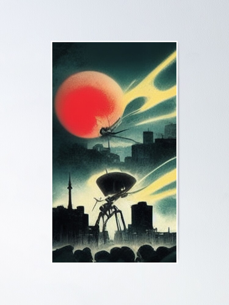 Póster «Guerra de invasión alienígena - 01 - Cómic vintage» de ...