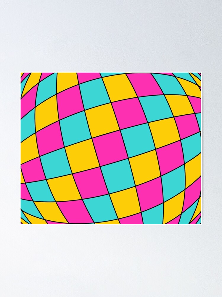 "Round CMYK Grid" Poster for Sale by MOULEOFFICIAL | Redbubble