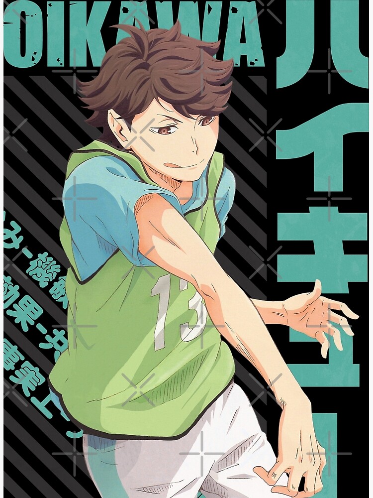 "Haikyuu!! - Tooru Oikawa" Poster for Sale by Recup-Tout | Redbubble