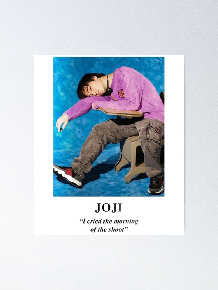 "Joji Japanese singer, rapper and amazing actor " Poster for Sale by ...