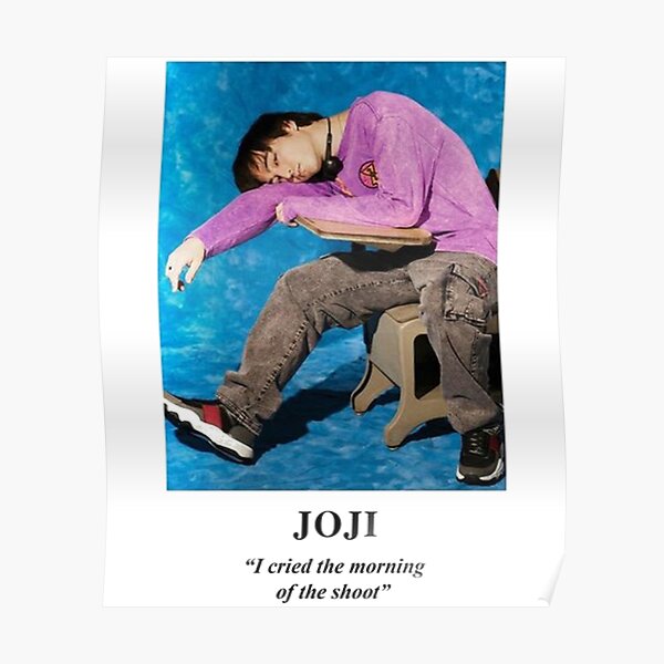 "Joji Japanese singer, rapper and amazing actor " Poster for Sale by ...