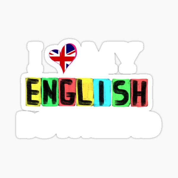 "english bf" Sticker for Sale by chaitanyasawai | Redbubble