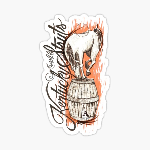"arnold - the kentucky struts band" Sticker for Sale by mervapic ...