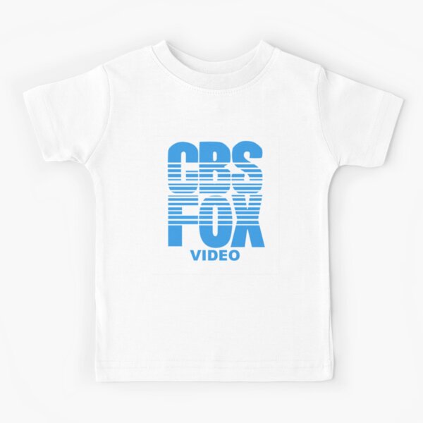 "CBS FOX VIDEO VHS logo" Kids T-Shirt for Sale by OliverSchmidtd ...