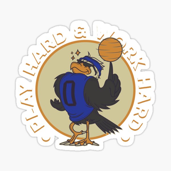 "play hard work hard" Sticker for Sale by Cert-Urbane | Redbubble