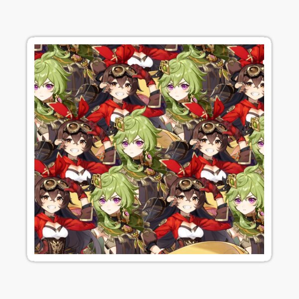 "Collei/Amber" Sticker for Sale by raybound420 | Redbubble