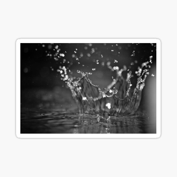 "Rain drop splash" Sticker for Sale by ramaraofx | Redbubble