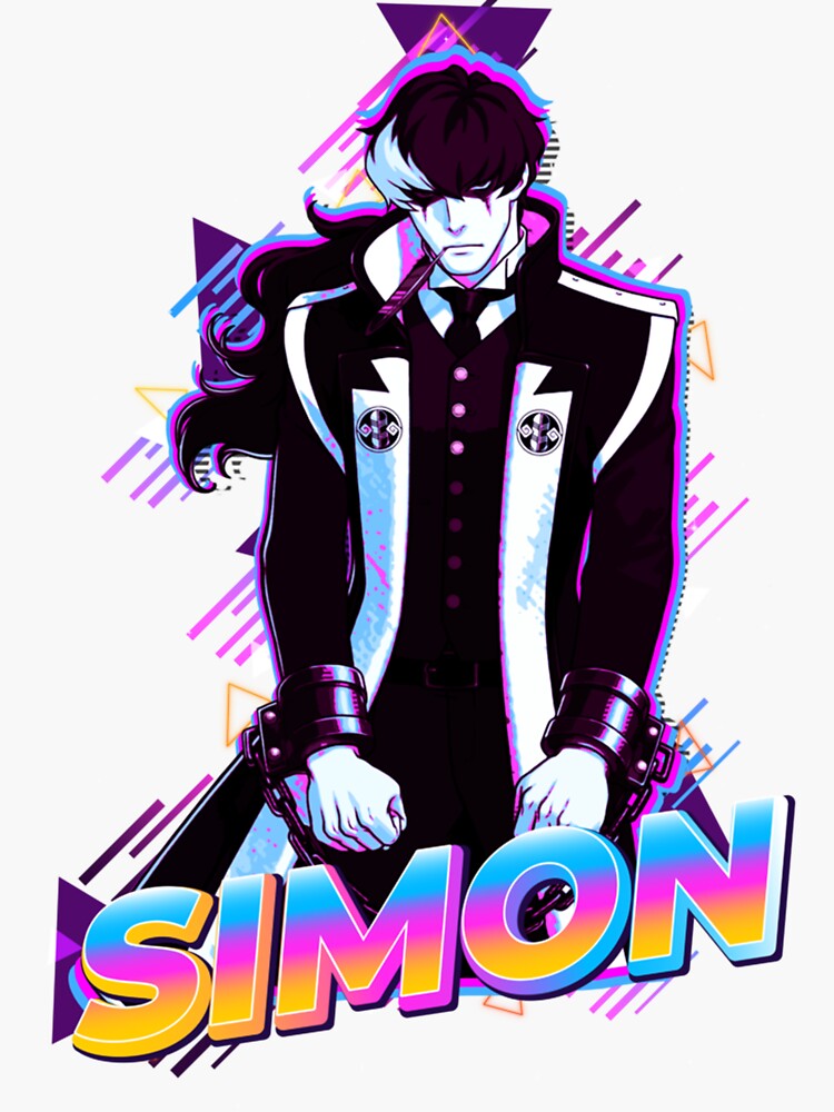 "Simon Blackquill Ace Attorney " Sticker for Sale by KazsMannequin ...
