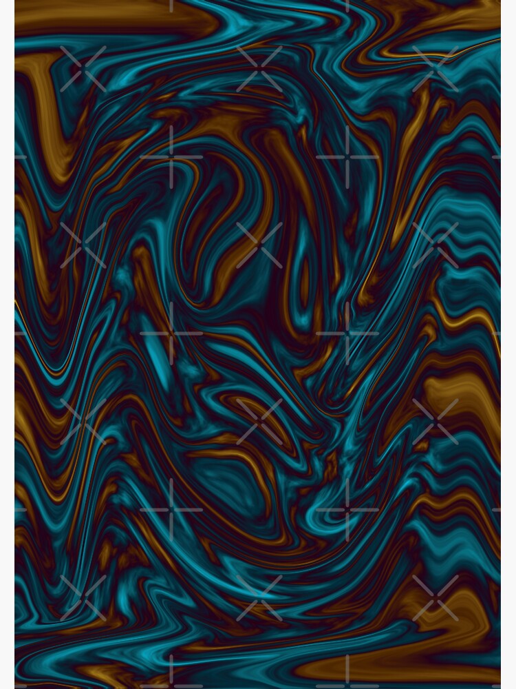 "Groovy Blue and Yellow Marbling Texture, Gradient Marbling Texture ...