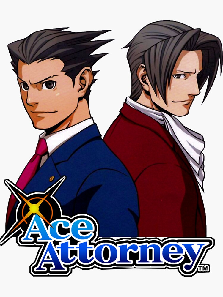 "Photographic Famicom Of The Great Ace Attorney " Sticker for Sale by ...