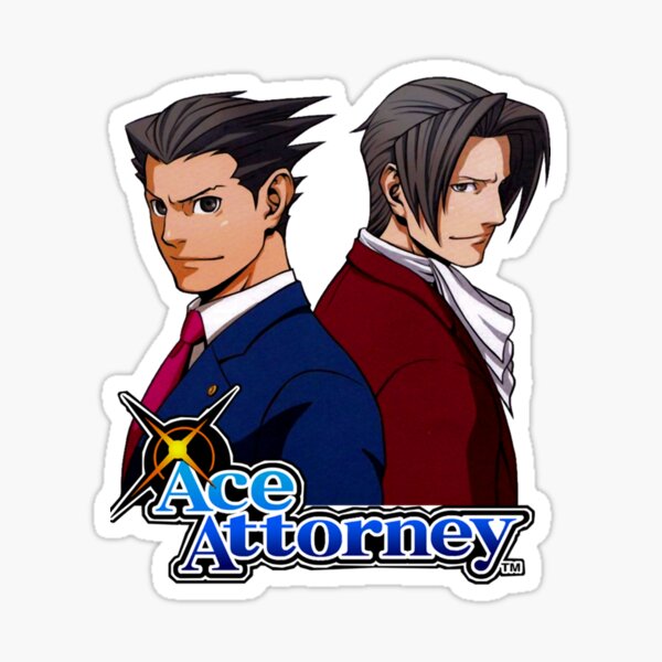"Photographic Famicom Of The Great Ace Attorney " Sticker for Sale by ...