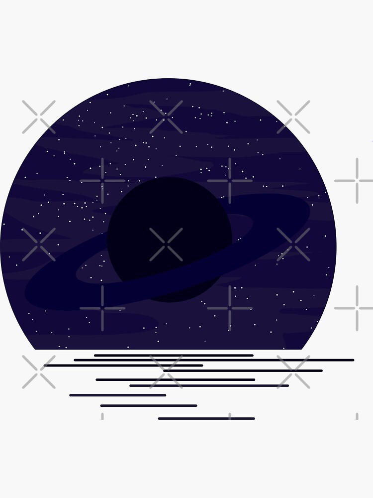 "Bluescale Saturn Graphic Design" Sticker for Sale by GraffitiJoe ...