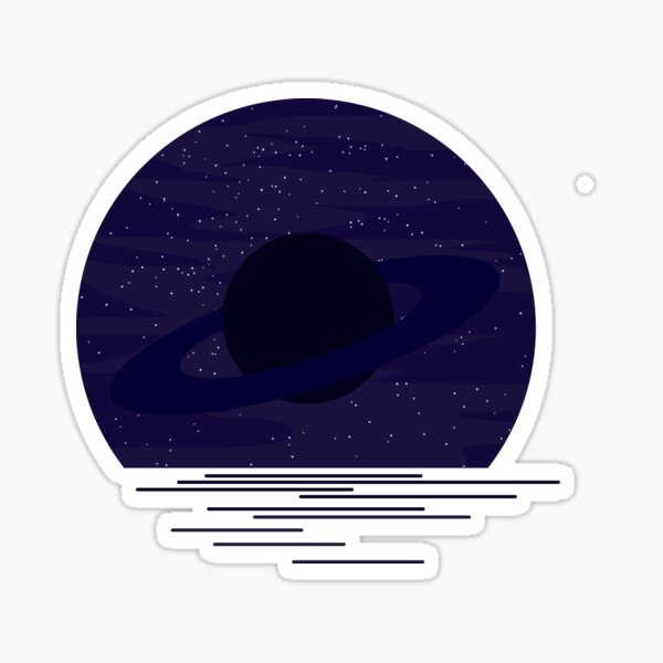 "Bluescale Saturn Graphic Design" Sticker for Sale by GraffitiJoe | Redbubble