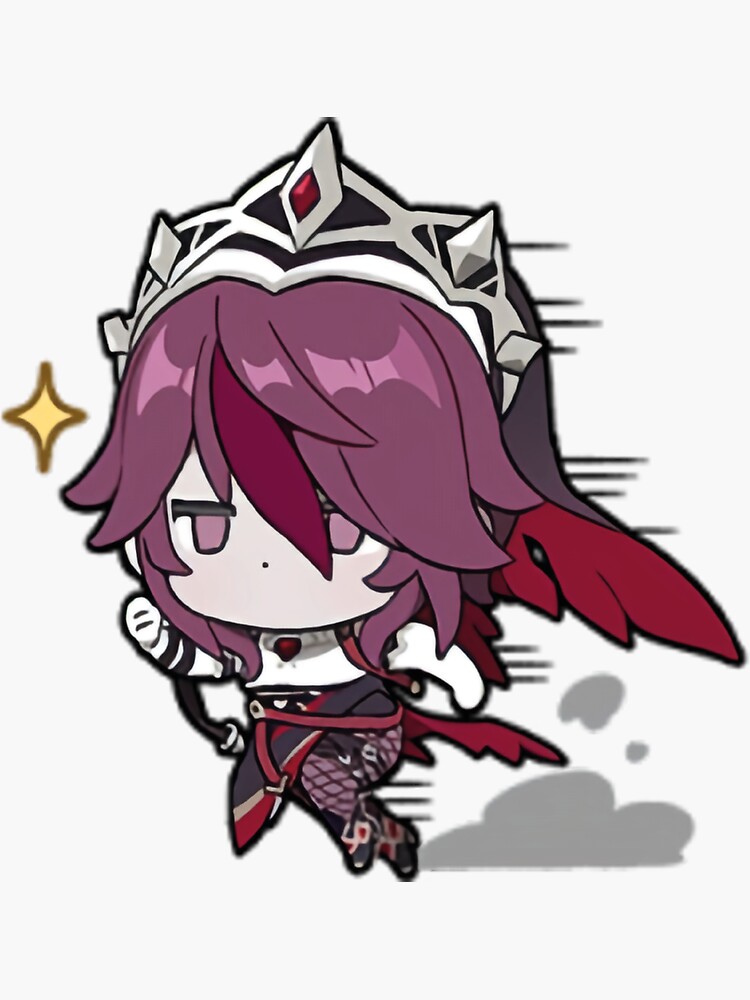 "Rosaria clocking out | Genshin Impact Stickers" Sticker for Sale by ...