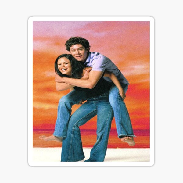 "Seth Cohen & Summer Roberts" Sticker for Sale by Moviesvibess | Redbubble