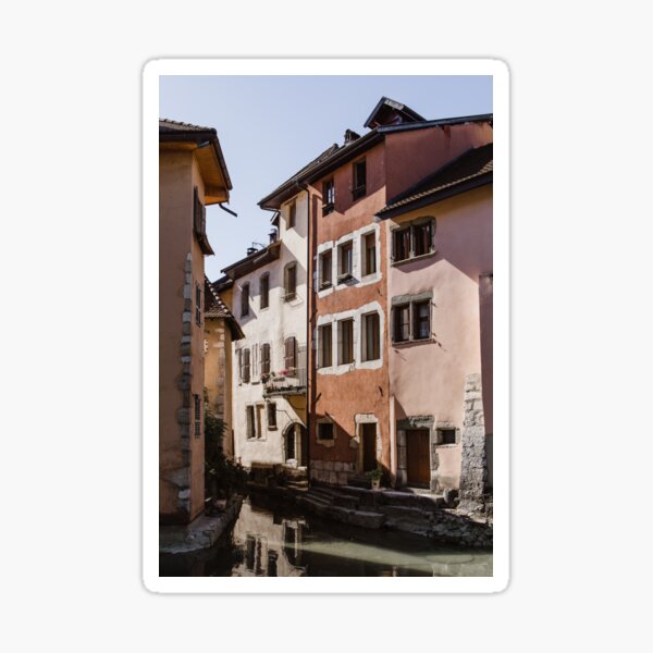 "Annecy old town France" Sticker for Sale by AmberdenOudsten | Redbubble