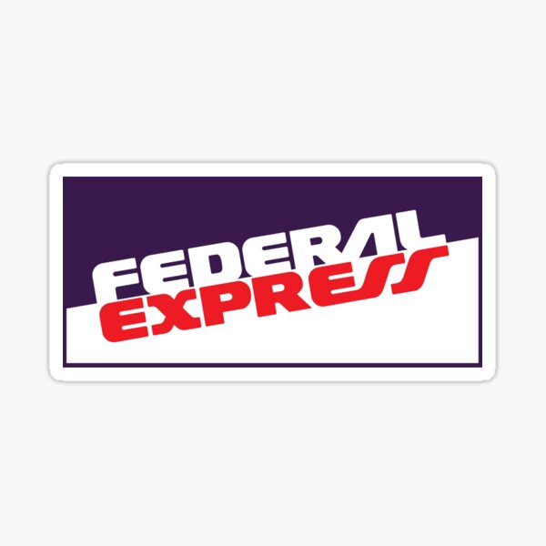 "Federal Express Logo" Sticker for Sale by agungfafa | Redbubble