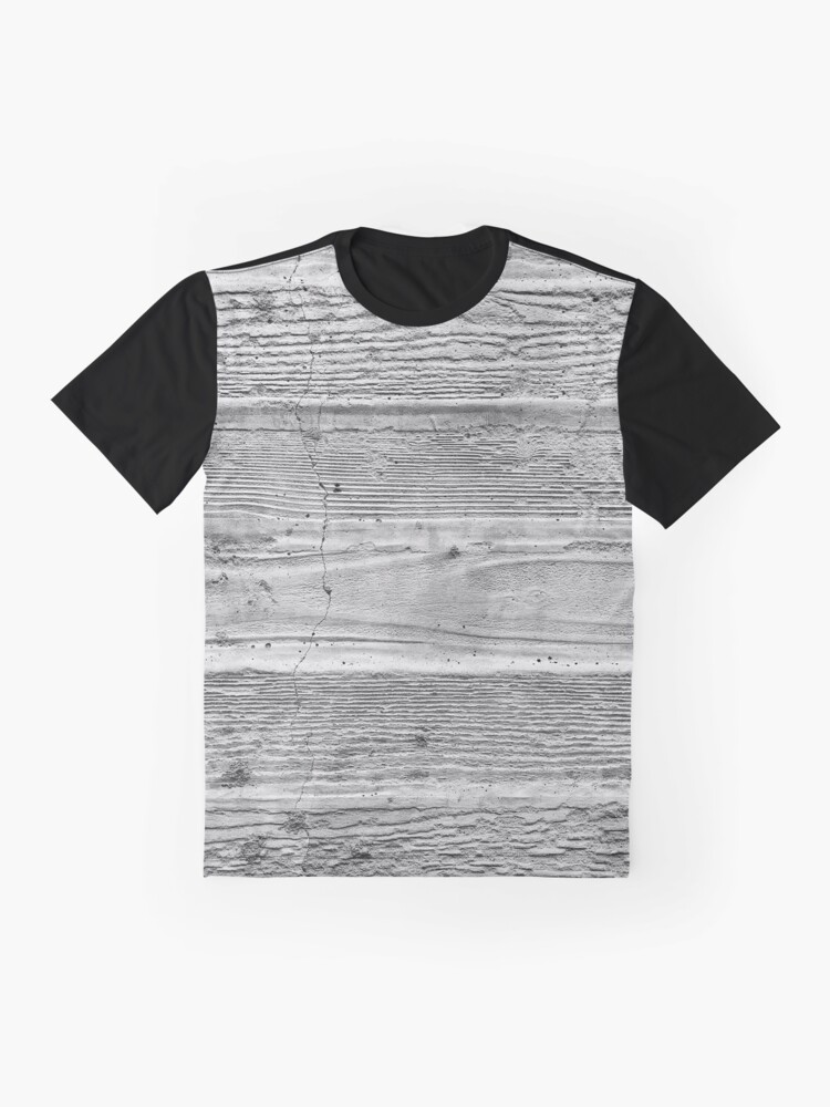 "Off Form Concrete Texture, horizontal" T-shirt for Sale by ...
