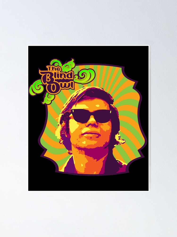 "Trippy Swirl Blind Owl Alan Wilson " Poster for Sale by Bulookcanden ...