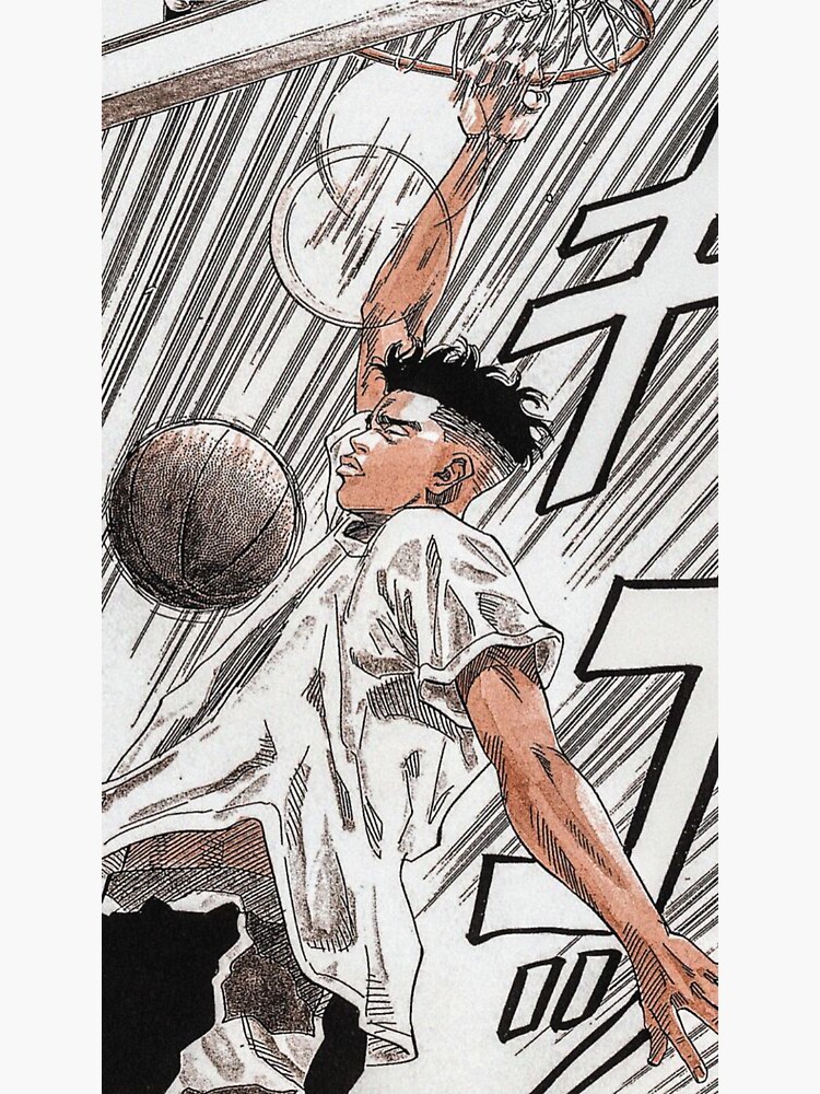 "Kicchou Fukuda dunk" Sticker for Sale by animervd1 | Redbubble