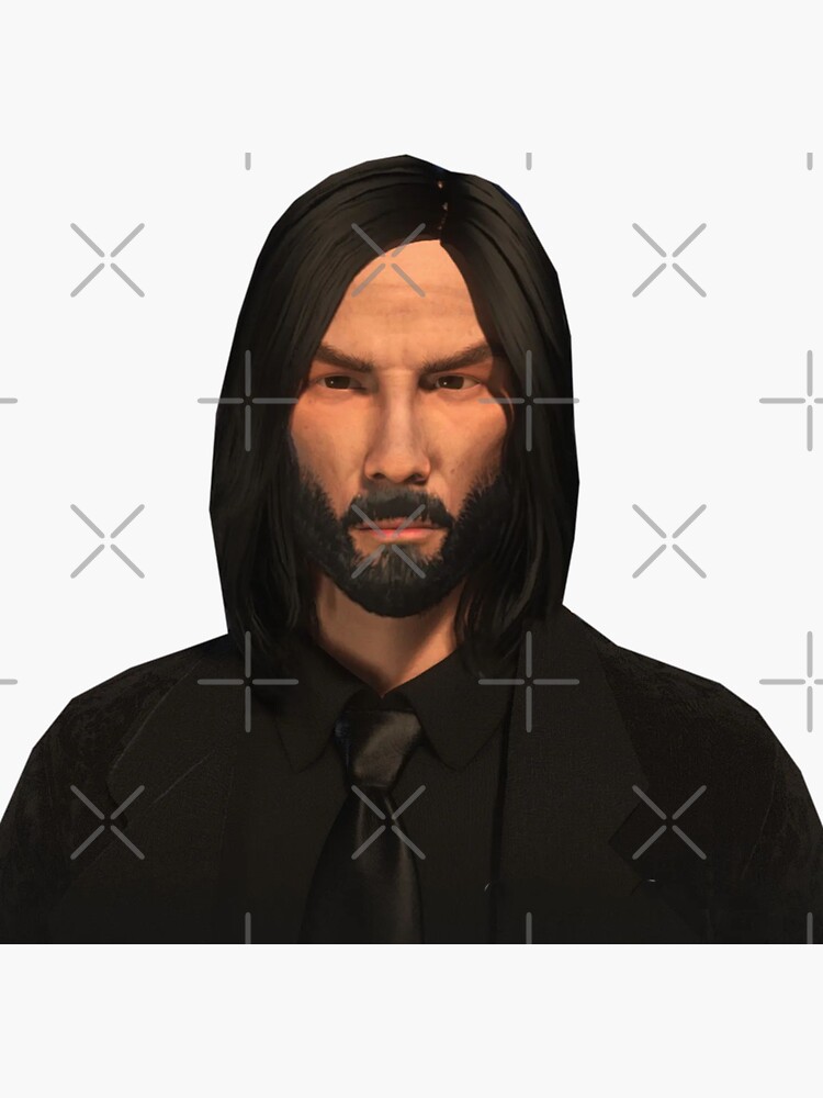 "mr wick is coming" Sticker for Sale by Eif53 | Redbubble