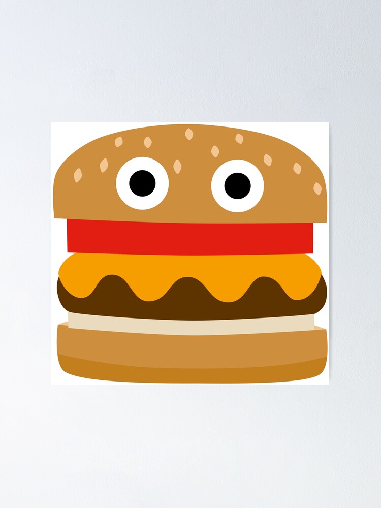 "Burgerman" Poster for Sale by JayInJapan | Redbubble