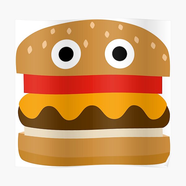 "Burgerman" Poster for Sale by JayInJapan | Redbubble
