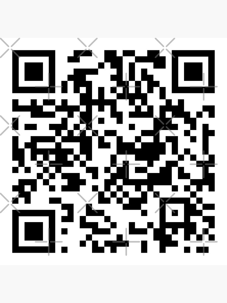 "1 hour of medieval slim shady QR code" Sticker for Sale by ...