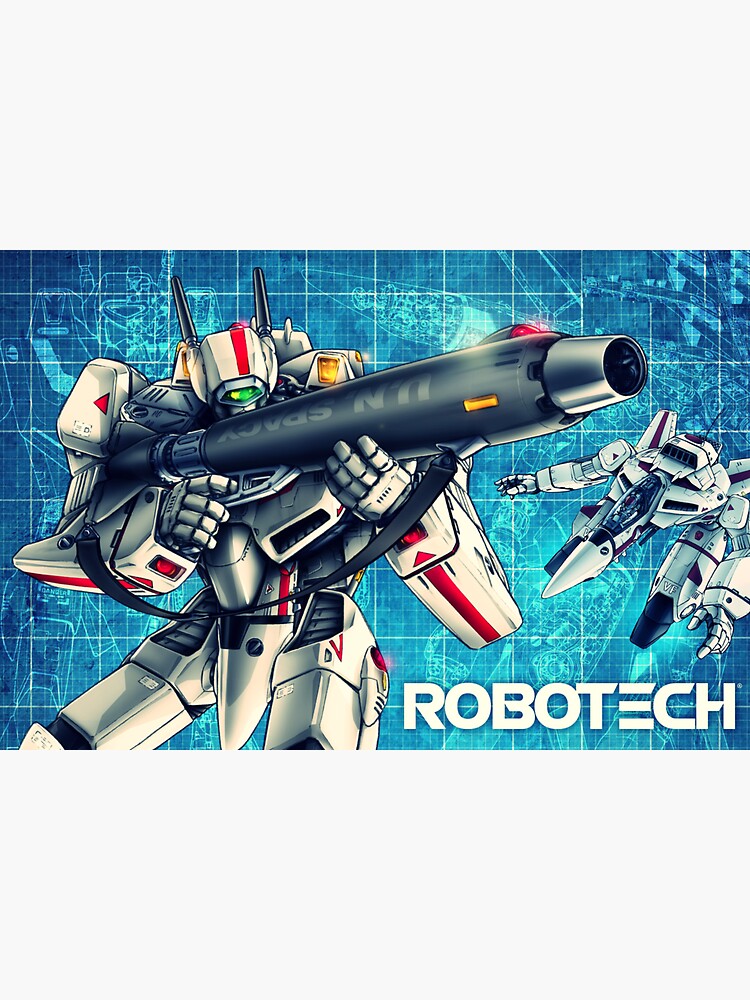 "Robotech Classic" Sticker for Sale by Juanscorner | Redbubble