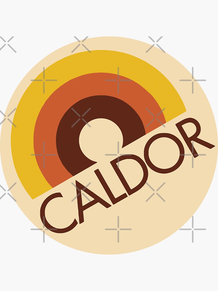 "CALDOR STORE" Sticker for Sale by TheRetroCompany | Redbubble