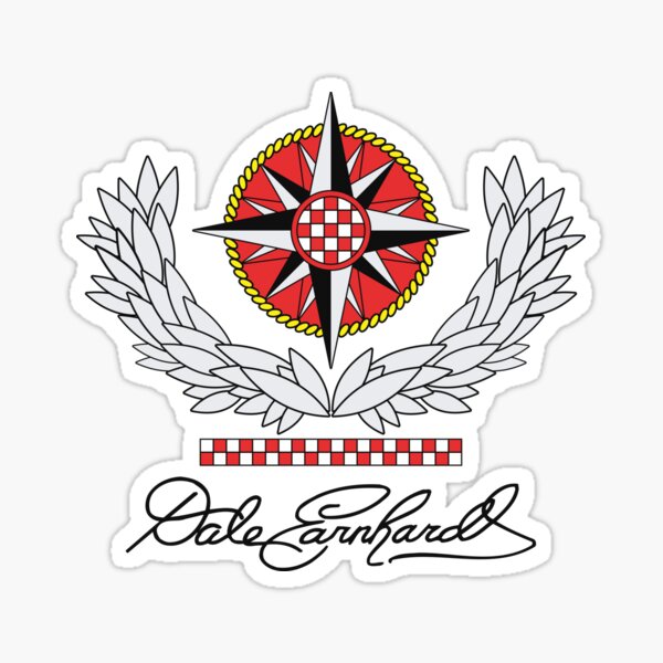 " DALE EARNHARDT" Sticker for Sale by JoeDixone | Redbubble