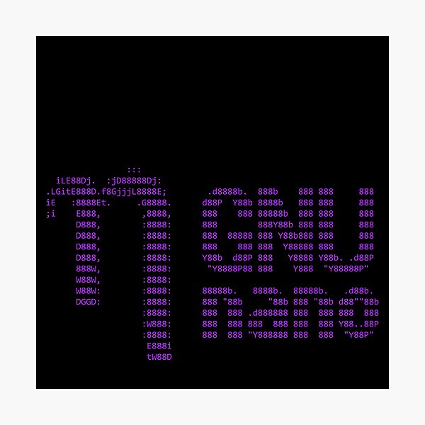 "Nano - GNU nano | Nano text editor logo" Photographic Print for Sale ...
