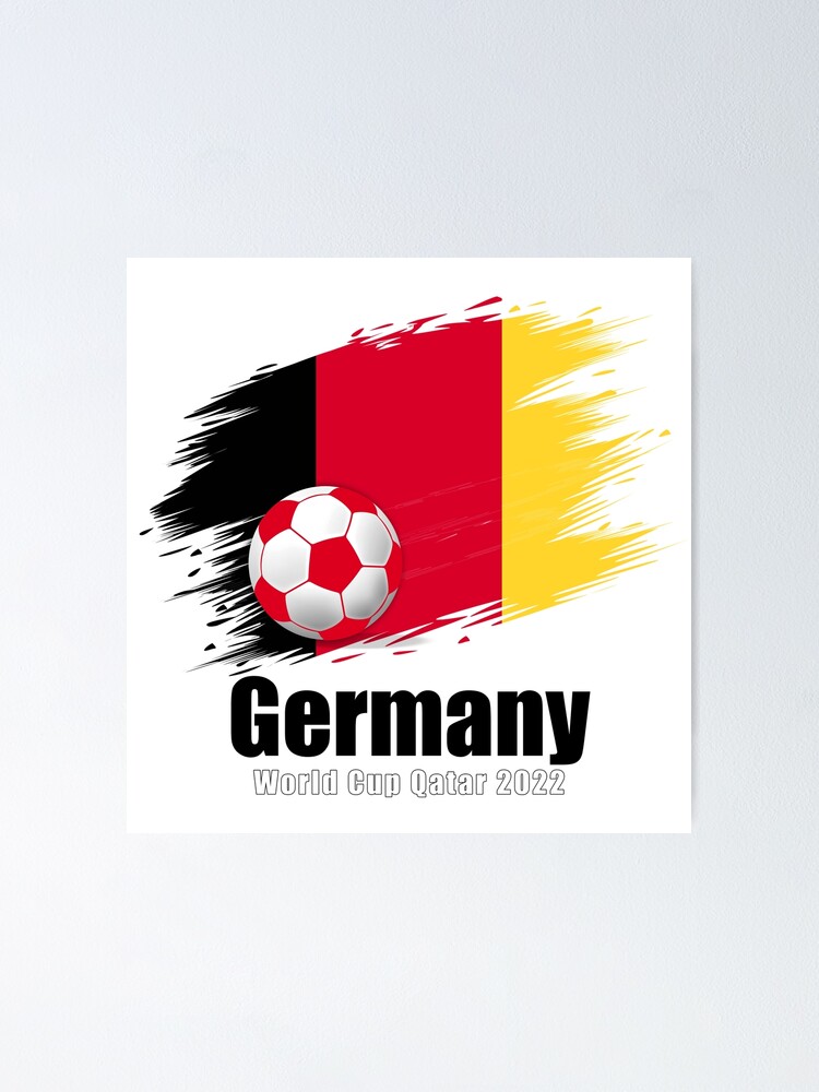 "World Cup 2022 Germany" Poster for Sale by kenuli | Redbubble