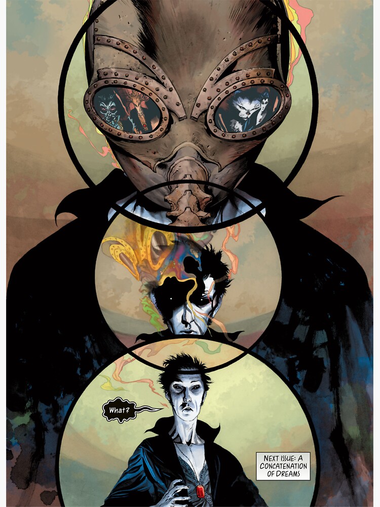 "the sandman netflix" Sticker for Sale by Art-Merch | Redbubble