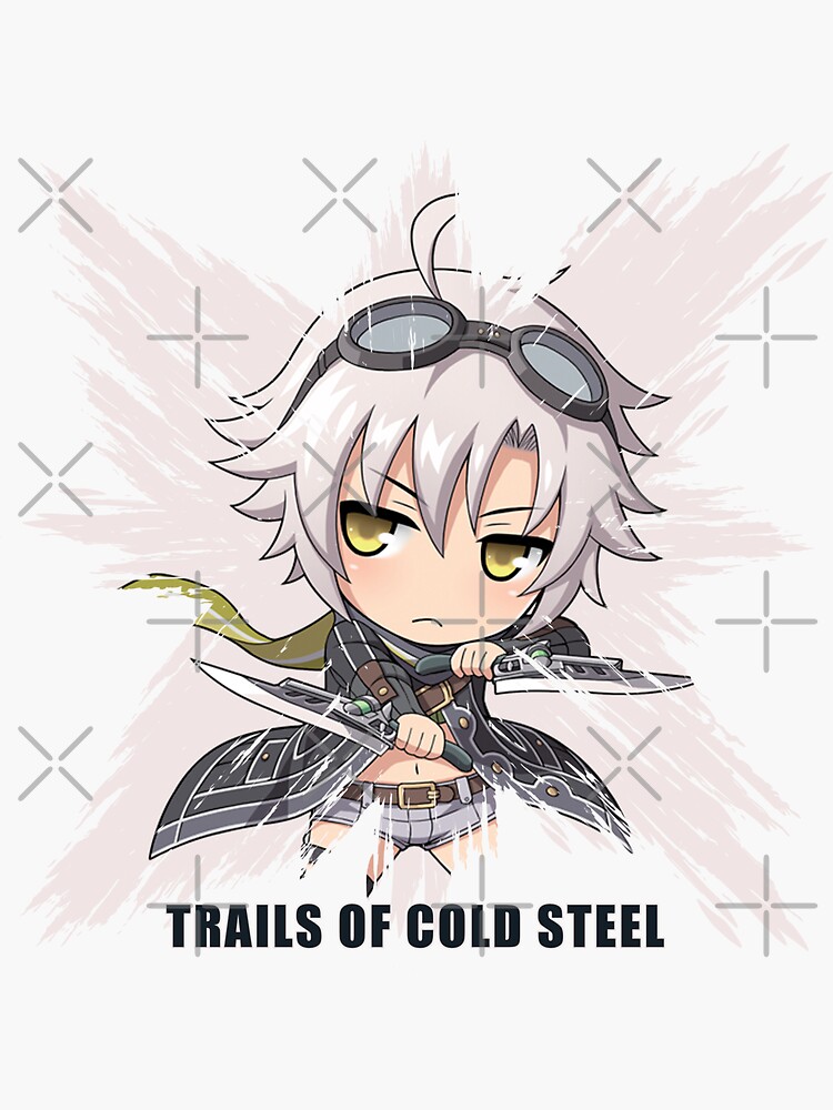 "Trails of Cold Steel Chibi Stiker" Sticker for Sale by WorldOfStar ...