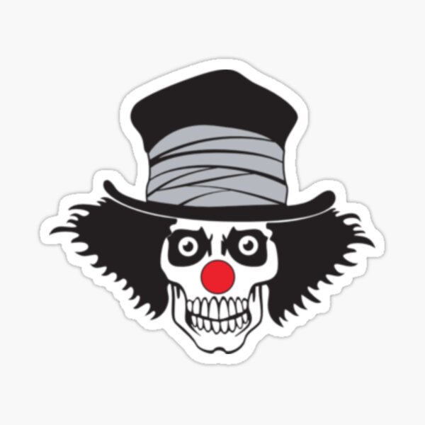 Evil Clown Stickers | Redbubble