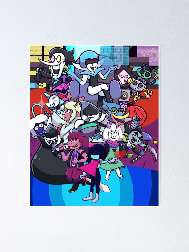 "Deltarune Chapter 2" Poster for Sale by jagobang | Redbubble