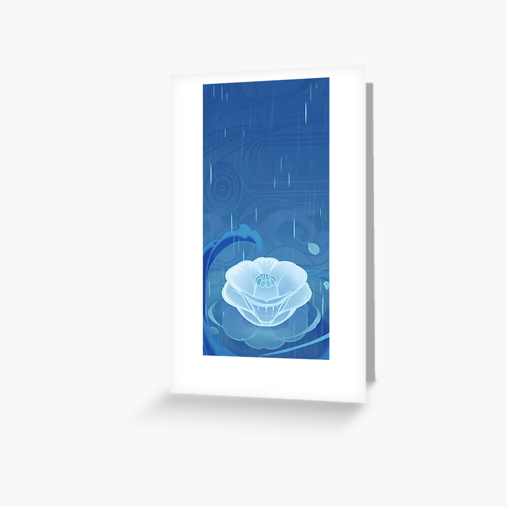 "Genshin Impact Kamisato Ayato official friendship namecard" Greeting ...