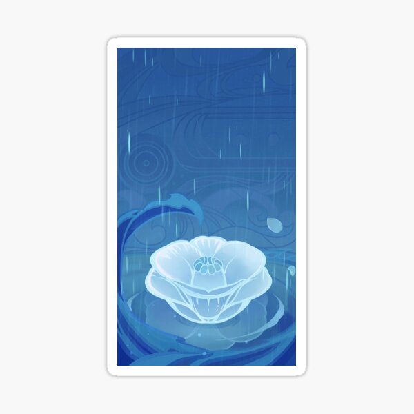 "Genshin Impact Kamisato Ayato official friendship namecard" Sticker ...