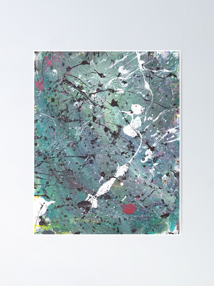 "Splatter Paint Pattern - 02 - Splatter Paint" Poster for Sale by ...